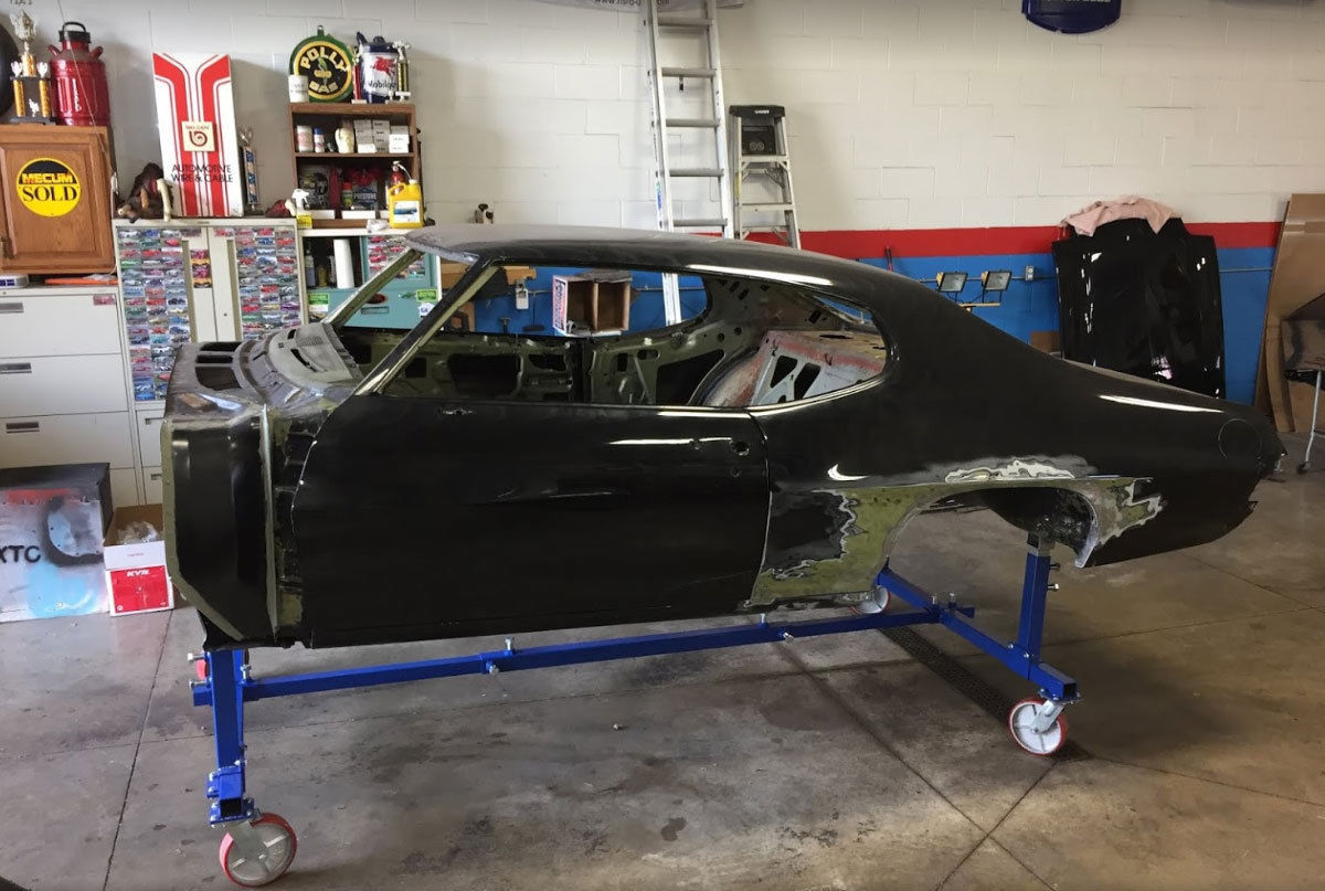 New Best Value Professional 3000 LBS. Adjustable Auto Body Cart Dolly ...