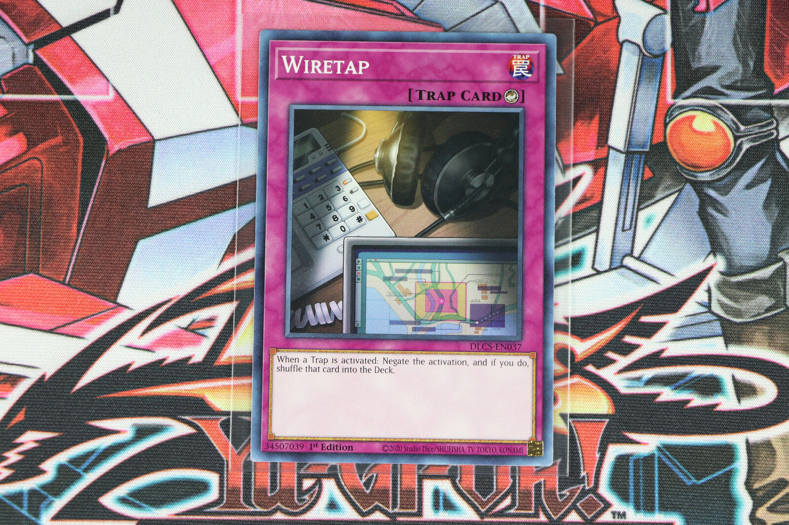 YuGiOh Trap Card Wiretap DLCS-EN037 1st Edition Common | eBay