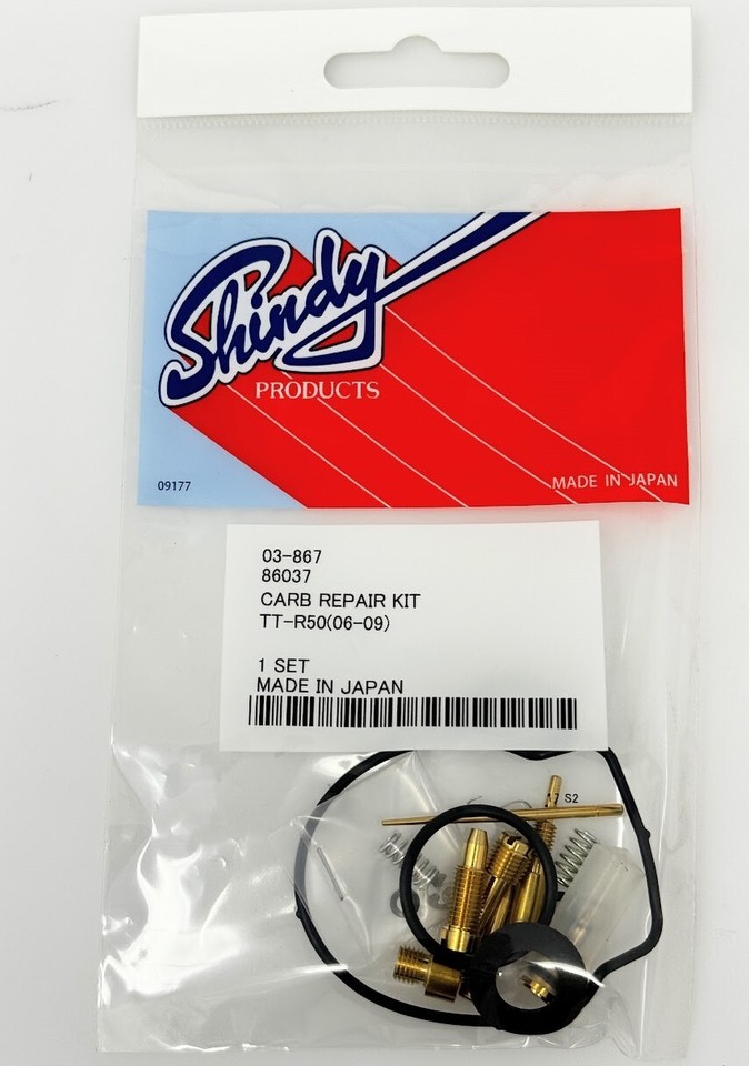 YAMAHA TTR50 2006-2009 CARB CARBURETOR REPAIR REBUILD KIT TT-R50 - Made ...