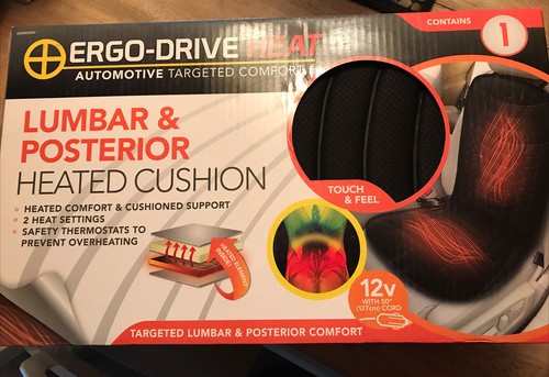 Ergo-Drive Automotive Targeted Comfort Lumbar & Posterior Heated Seat ...