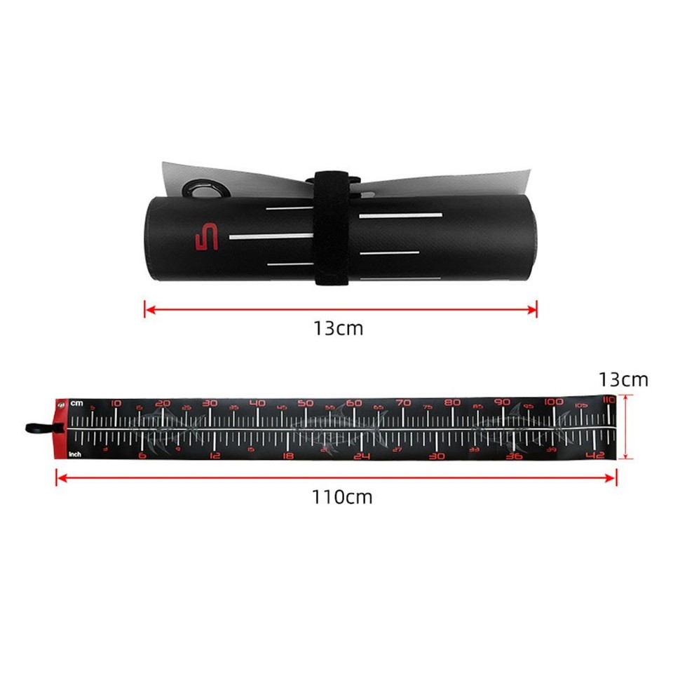 Waterproof Fish Measuring Tape PVC Dual Unit 110cm Long for Accurate ...