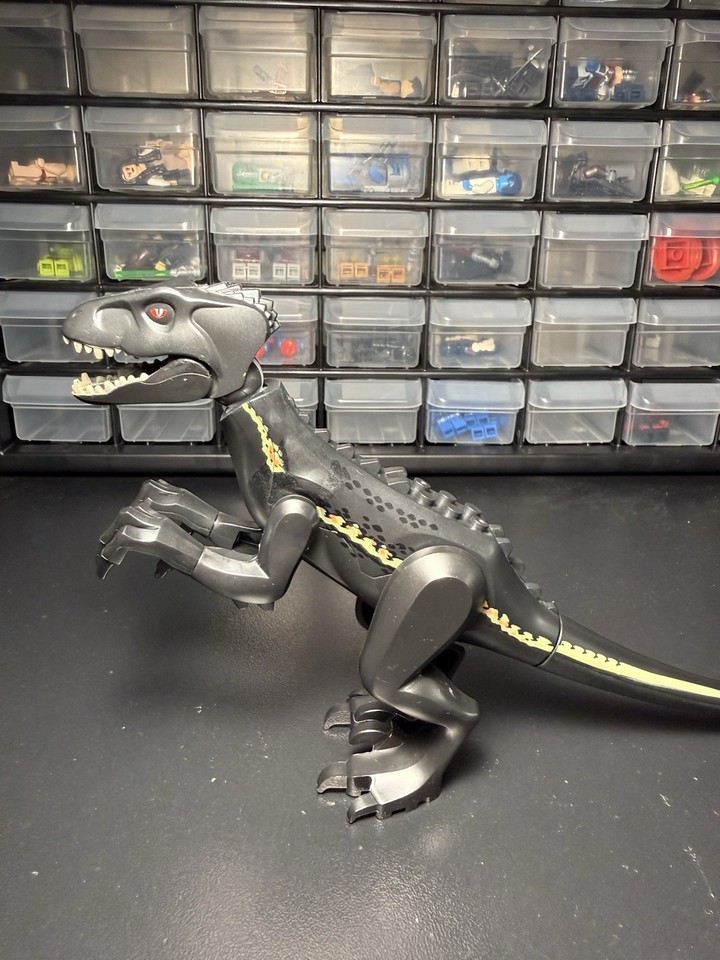 New Jurassic World Indoraptor Black Custom Lego Dinosaur 75930 | eBay