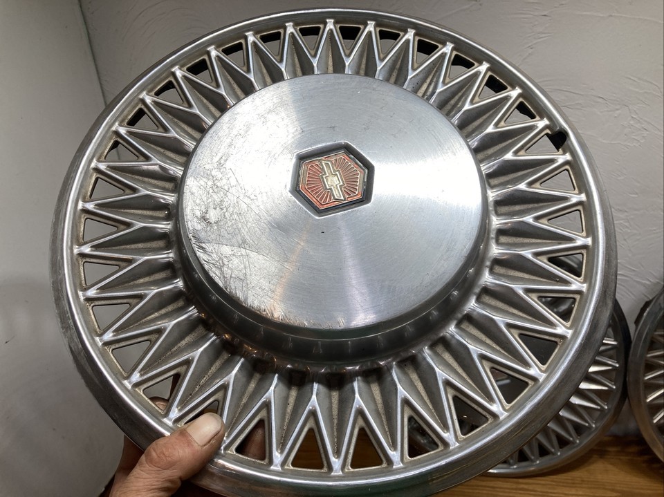 4 Vintage Chevrolet Hub Cap 1970s 80. Monte Carlo Caprice El Camino. | eBay