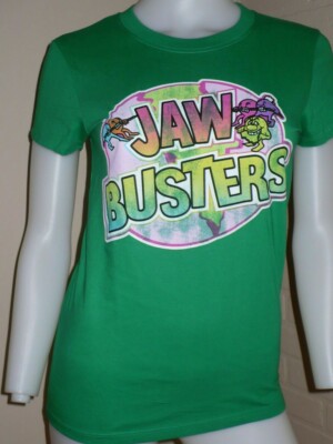NEW JAW BUSTERS HARD CANDY SHIRT TOP NOVELTY FUN FUNKY RETRO KAWAII ...