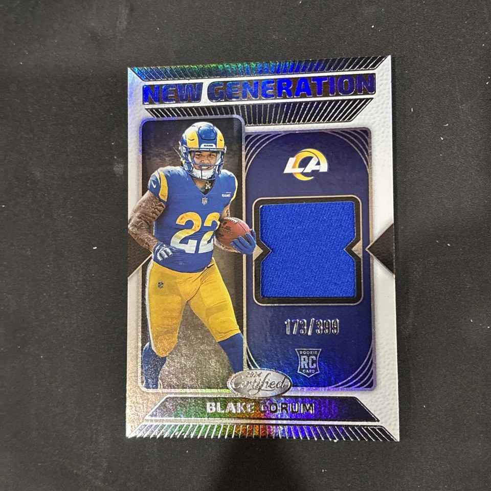 Blake Corum Jersey card rookie card /399 | eBay UK