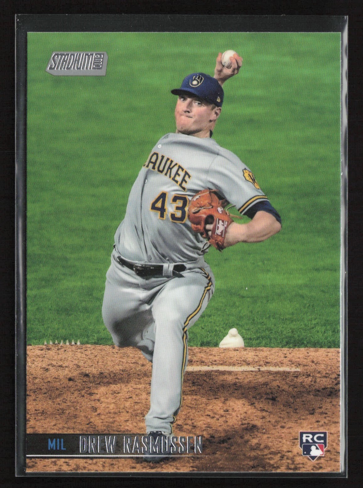 2021 Stadium Club #139 Drew Rasmussen Rookie Milwaukee Brewers | eBay