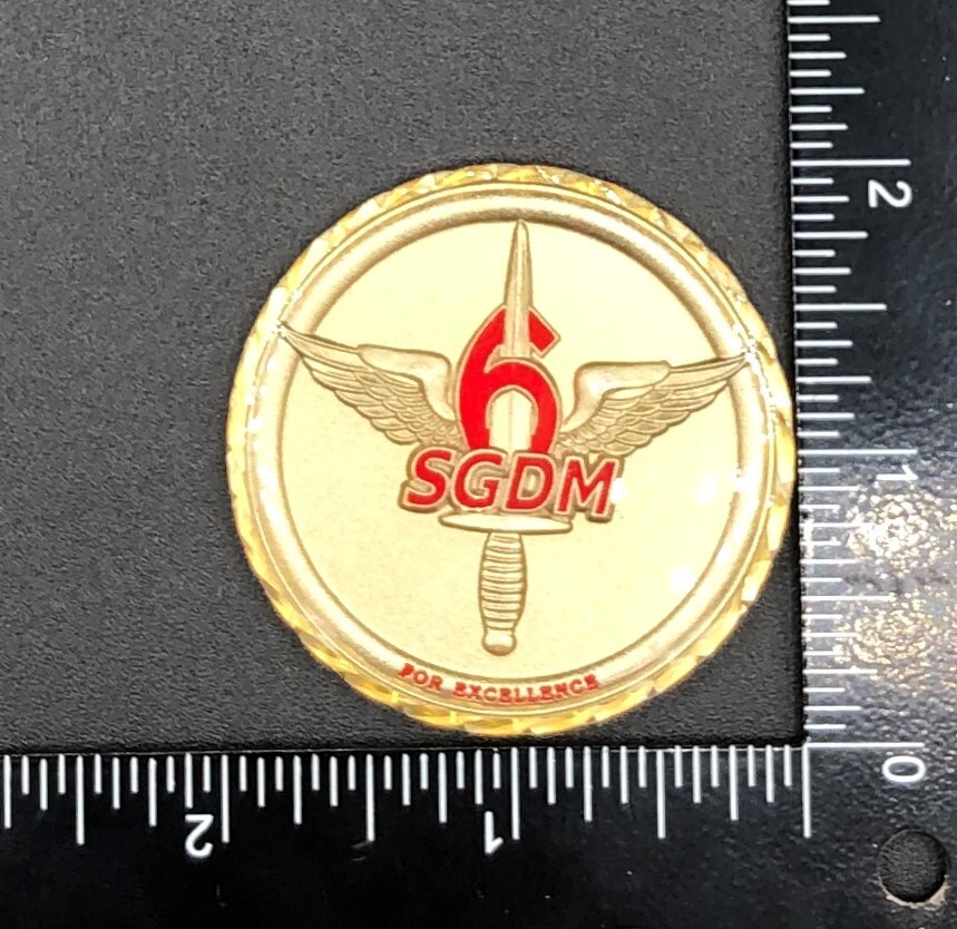 160th SOAR SGDM 6 Doing Bad Things To Bad People Challenge Coin ...
