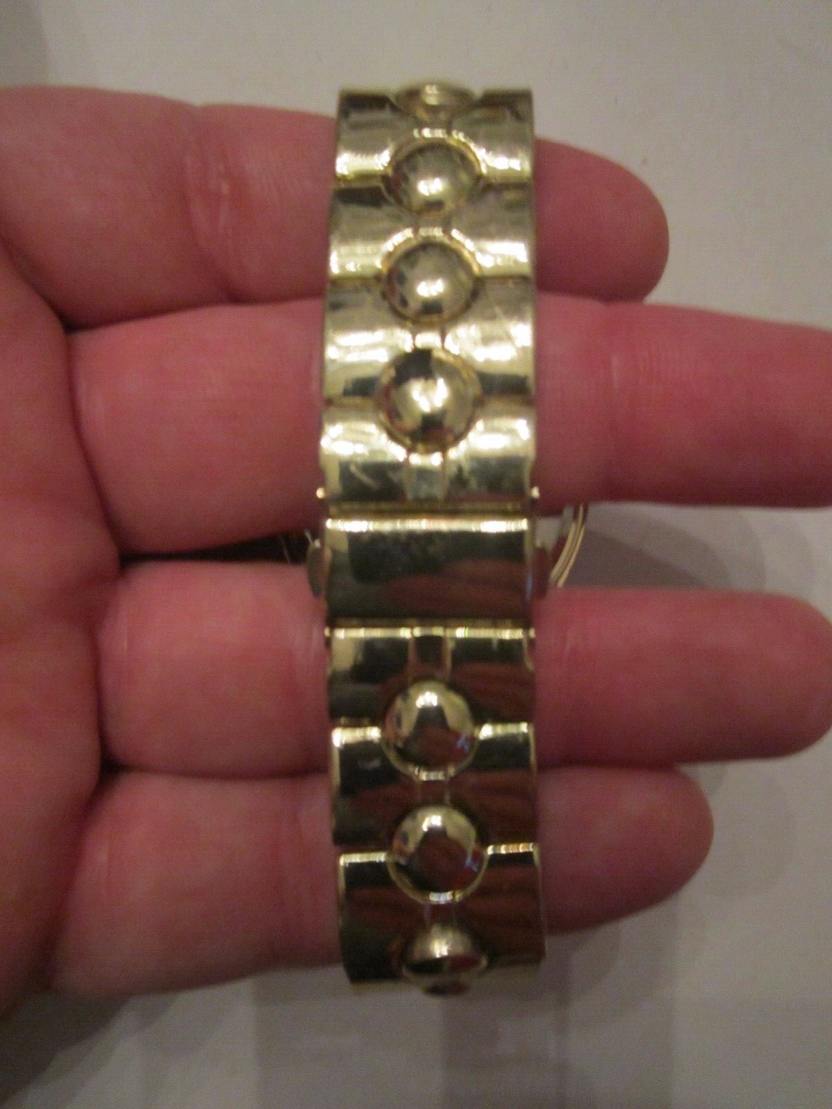 LUIS CANDINI WATCH - GOLD TONE - HEAVY - QUARTZ MOVEMENT - TUB BBA-11 ...