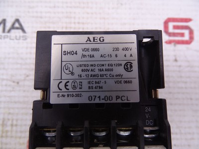 EEC AEG SH04-31Z-24VDC RELAY | eBay