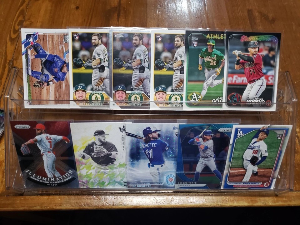 Huge Baseball Rookie Card Lot Bundle Of Sports Trading Cards Nice Big ...