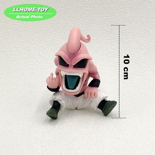 Anime Dragon Ball Z Super Majin Buu Boo Middle Finger Cute Funny Figure ...