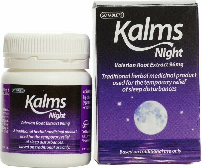 Kalms Night Sleeping Aid Pills 96mg - 50 Tablets | eBay UK