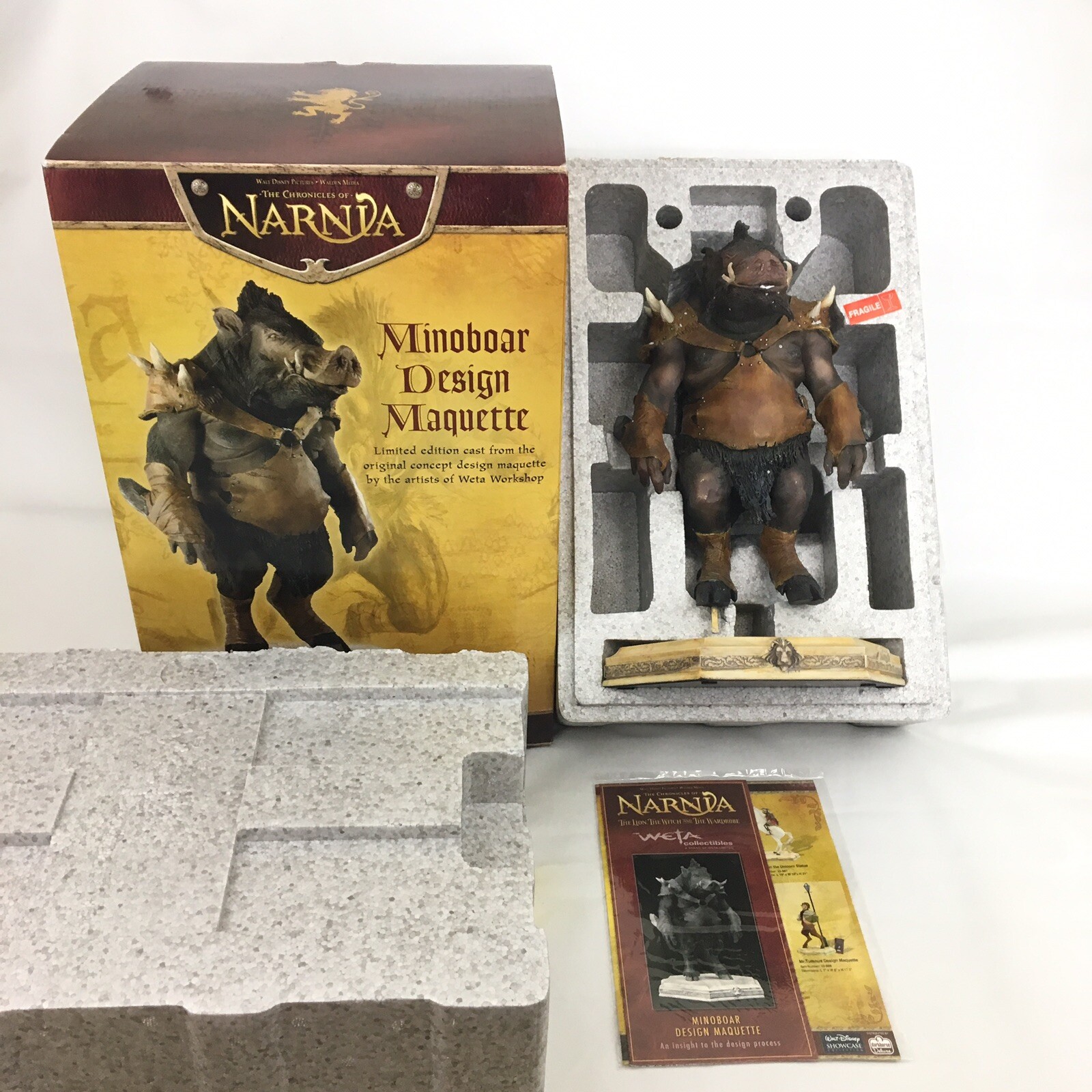Minoboar Design Maquette Chronicles of Narnia Weta Collectibles 12 ...