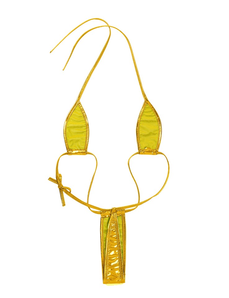 Womens Backless Slingshot G-string Mini Micro Bikini Monokini Nightwear ...