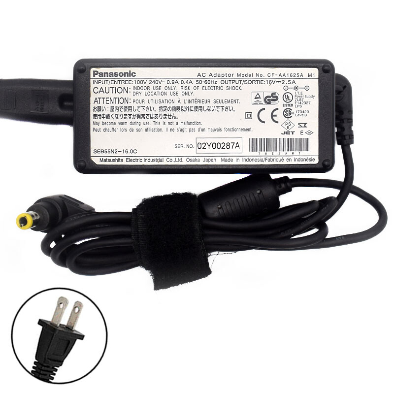 Genuine Panasonic Power AC Adapter For CF-ToughBook CF-L1 CF-L2 CF-M1V ...