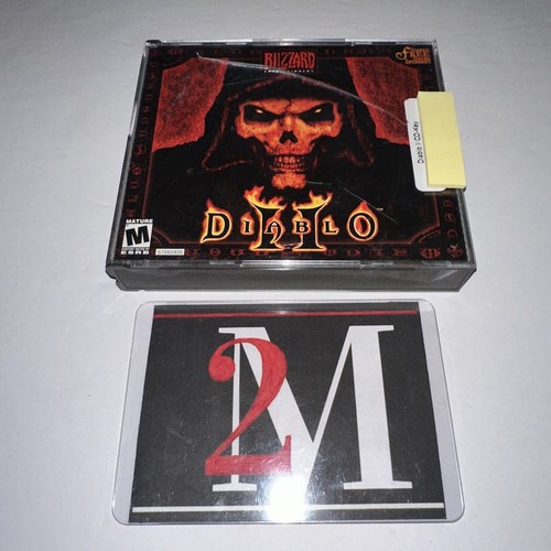 Diablo II 2 PC Game & expansion 2000 Blizzard windows 95 98 With CD Key ...
