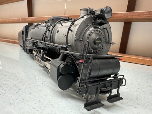 SUNSET 3rd Rail O PRR N-1 2-10-2 #9860 3 Rail Engine w/2 Rail Tender ...