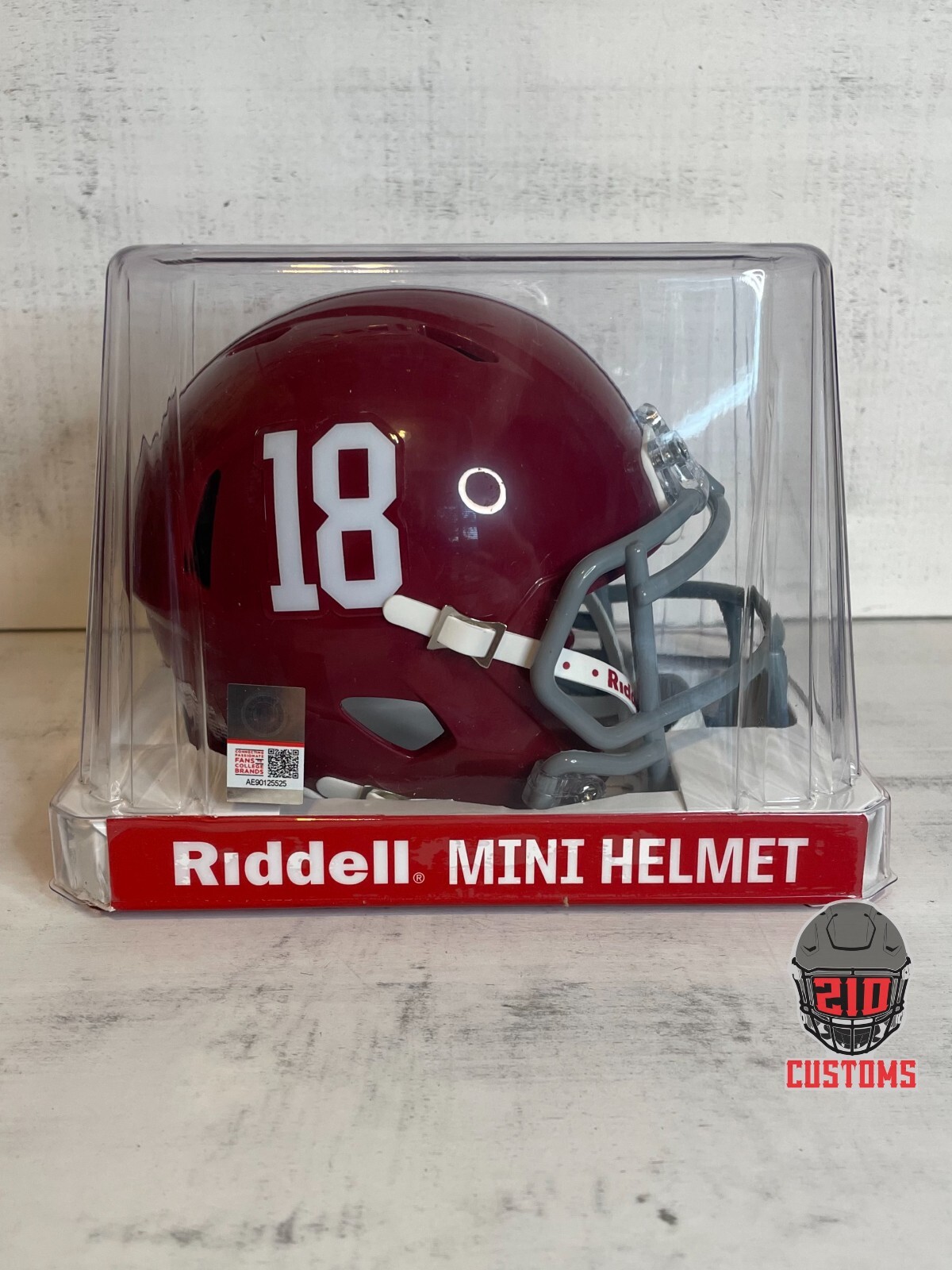 Alabama Crimson Tide Authentic Riddell Speed Mini Helmet | eBay