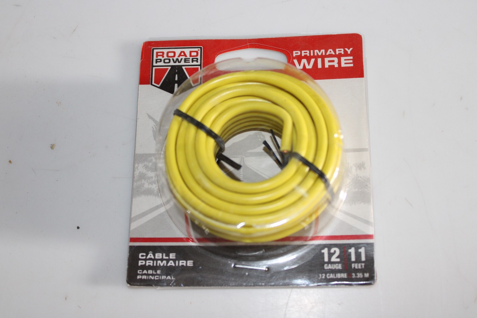 Road Power Automotive Primary Wire, 12 Gauge, 11 Ft. Yellow 55671733 | eBay