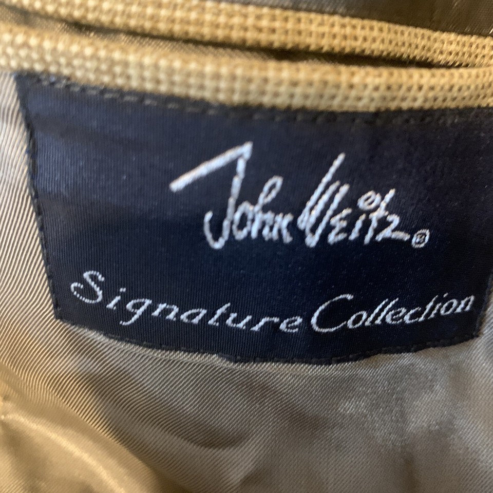 John Weitz Signature Collection 100% Wool Sport Coat Jacket 50R | eBay