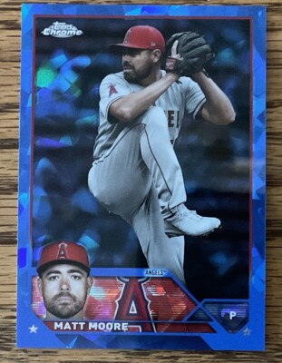 2023 Topps Chrome Update Sapphire Matt Moore, Angels, #USCS274 | eBay