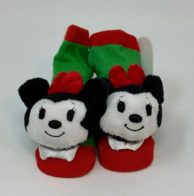 Hallmark Itty Bitty Baby - Minnie Mouse Rattle Socks - NEW! | eBay