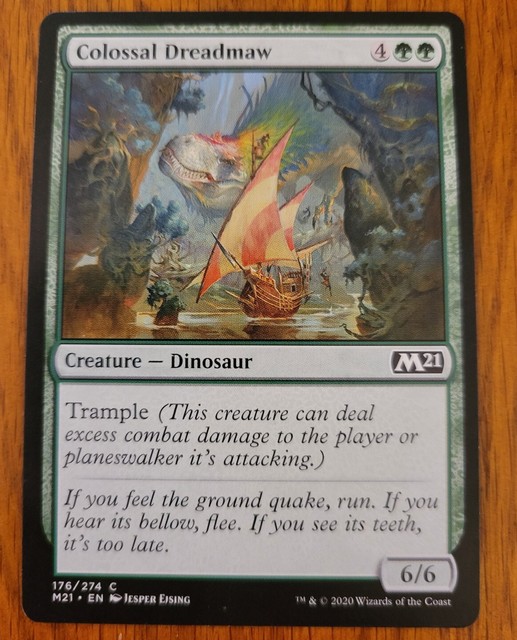 MTG Colossal Dreadmaw Ixalan 180/279 Regular Common for sale online | eBay