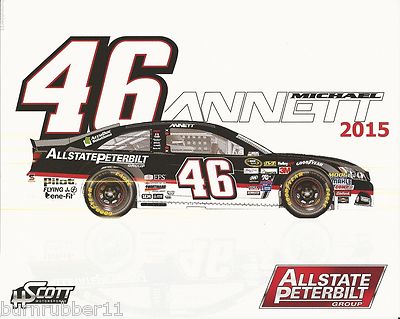 2015 MICHAEL ANNETT "ALLSTATE PETERBILT" #46 NASCAR SPRINT CUP SERIES ...