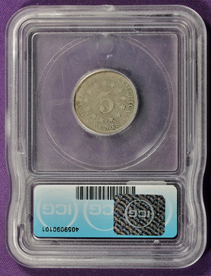 1880 Shield Nickel. In ICG Holder. FR2. j510 | eBay
