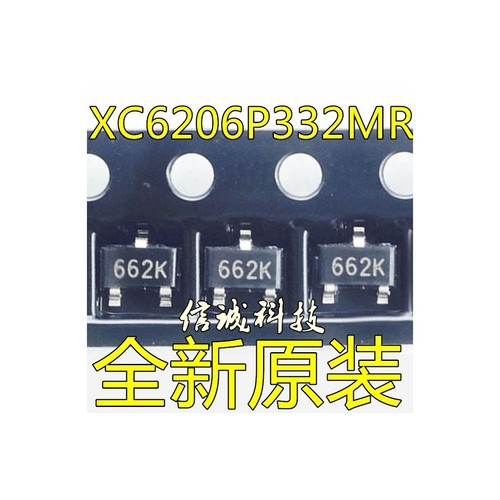 5PCS X XC6206P332MR Mark: 662K SOT-23 | eBay