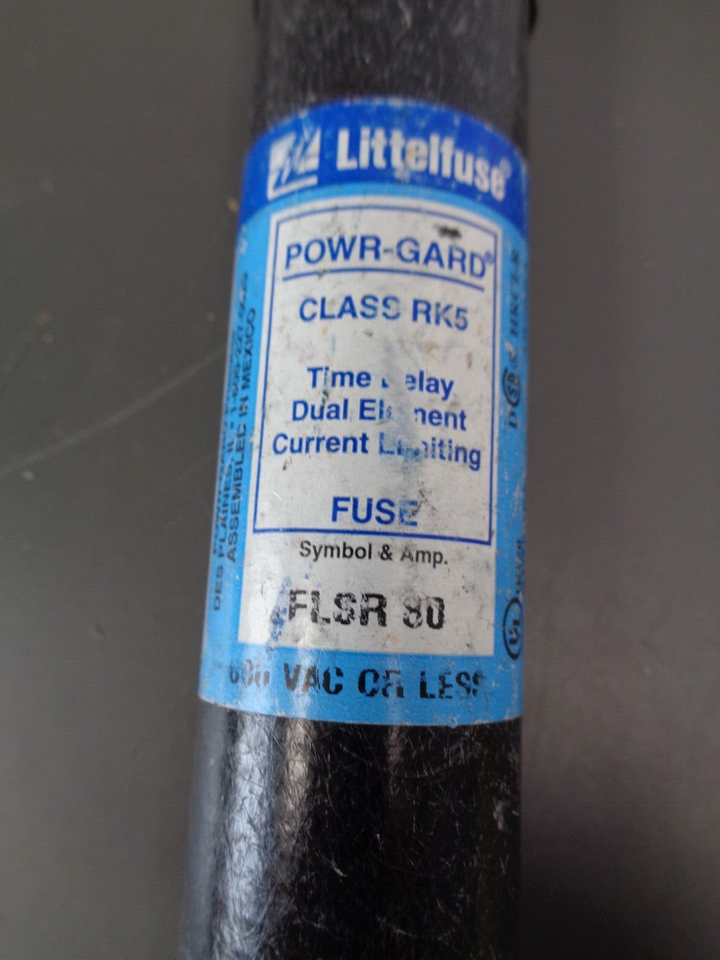 Nice Littelfuse FLSR-80 Amp Fuse FRS-R-80 600 Volt Class RK5 | eBay