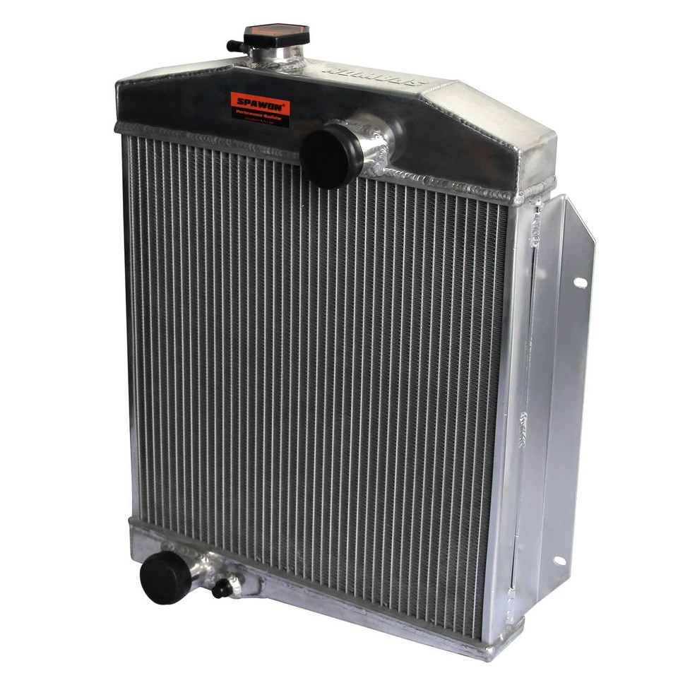 SPAWON 4 Row Radiator For International Scout 1961-1971 3.2L L4 ...
