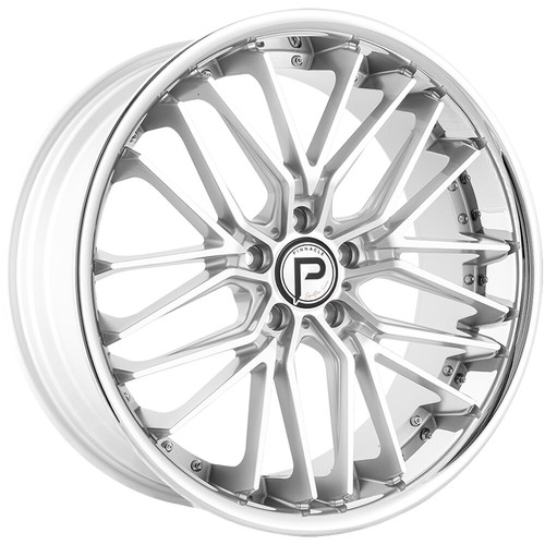 Pinnacle P214 Legacy 22x9 5x115 +15mm Silver/SSL Wheel Rim 22" Inch | eBay