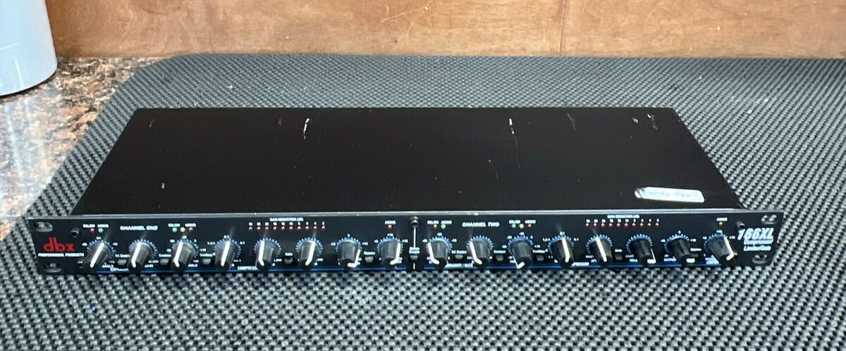 dbx 166XL Two-Channel Compressor/Limiter/Gate b-2 | eBay