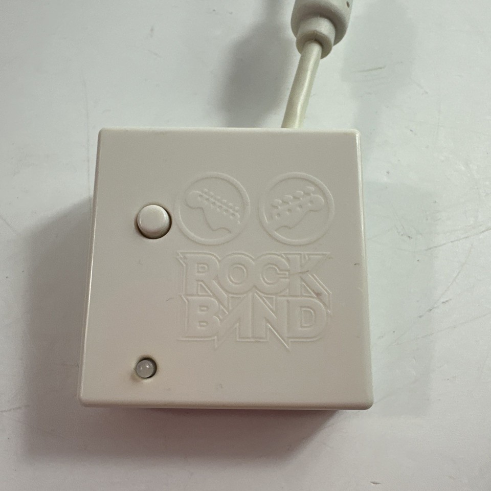 Rock Band Wireless Guitar Dongle Receiver For Nintendo Wii Console ...