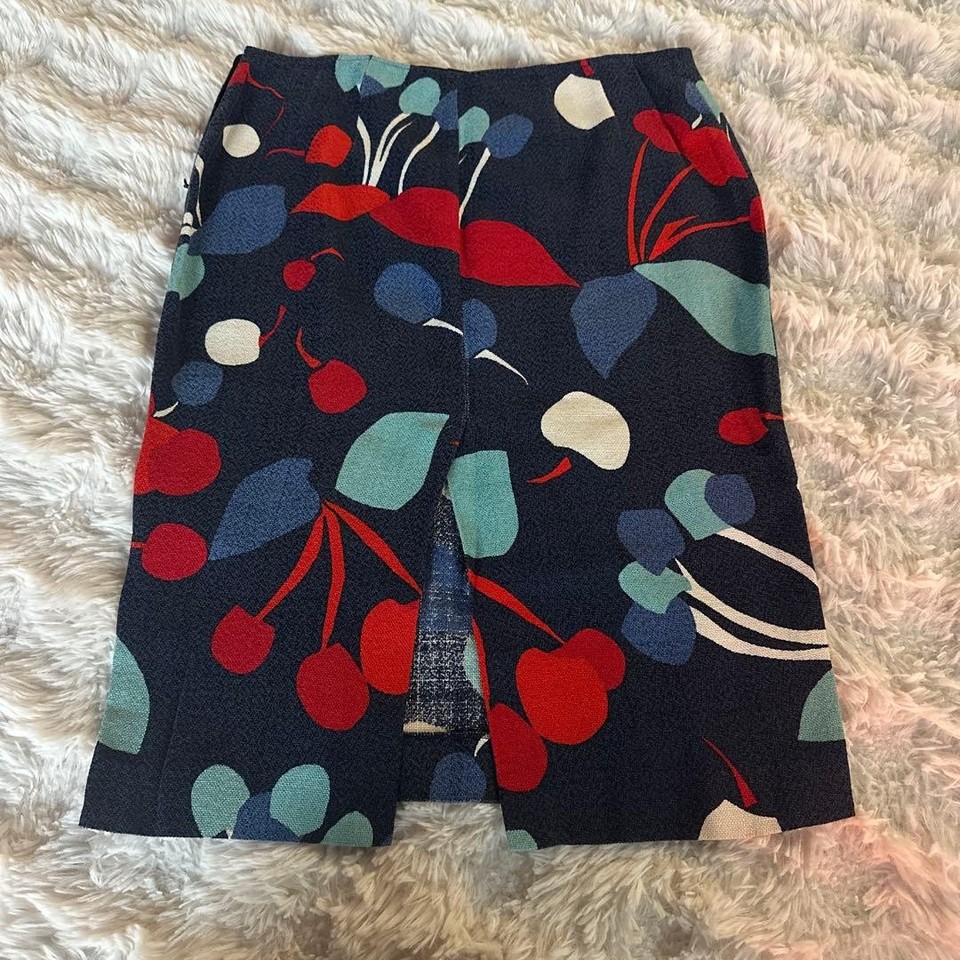miu miu cherry print tight skirt miu miu | eBay UK