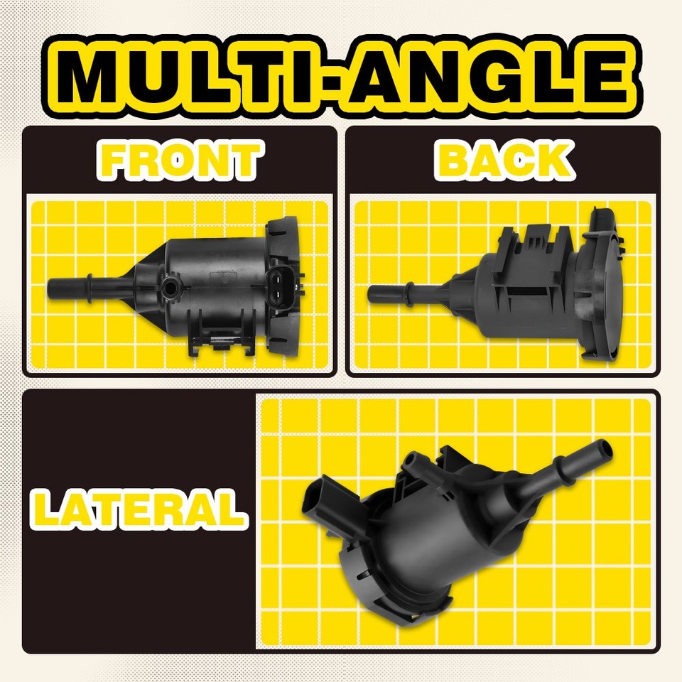 4891741AA Vapor Canister Purge Valve For 07-19 Dodge Grand Caravan Jeep ...