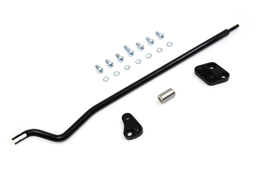 Reduced Reach Forward Control Adapter Kit Gloss Black fits Harley ...