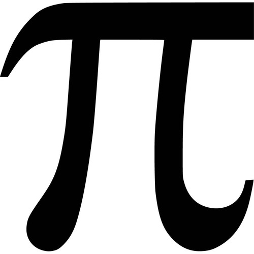 Pi Symbol Vinyl Sticker Decal Math Pie 3.14 - Choose Size & Color | eBay