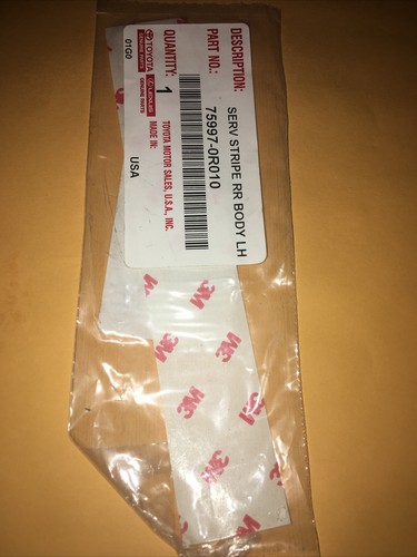 TOYOTA OEM 759960R010 06-12 RAV4 Striping Kit Stripe LH 75996-0R010 | eBay