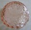 VTG PINK FOSTORIA AMERICAN DEPRESSION GLASS CUBE PATTERN BOWL 6 1/2 ...
