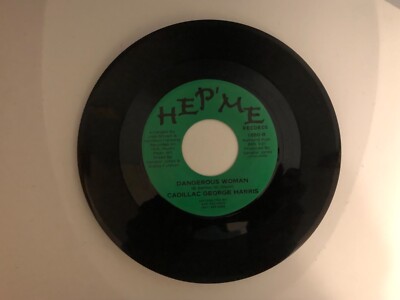 Hep' Me Label, 45 vinyl record, Cadillac George Harris, Rare Northern ...