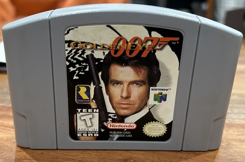 GoldenEye 007 Original Game Nintendo 64 N64 COMPLETE CIB AUTHENTIC ...