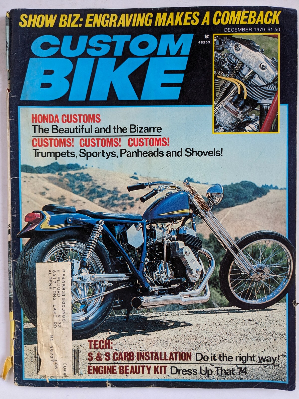 Custom Bike Magazine Dec 1979 | eBay