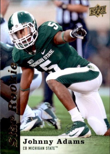 Johnny Adams 2013 Upper Deck Star Rookie Card #87 | eBay