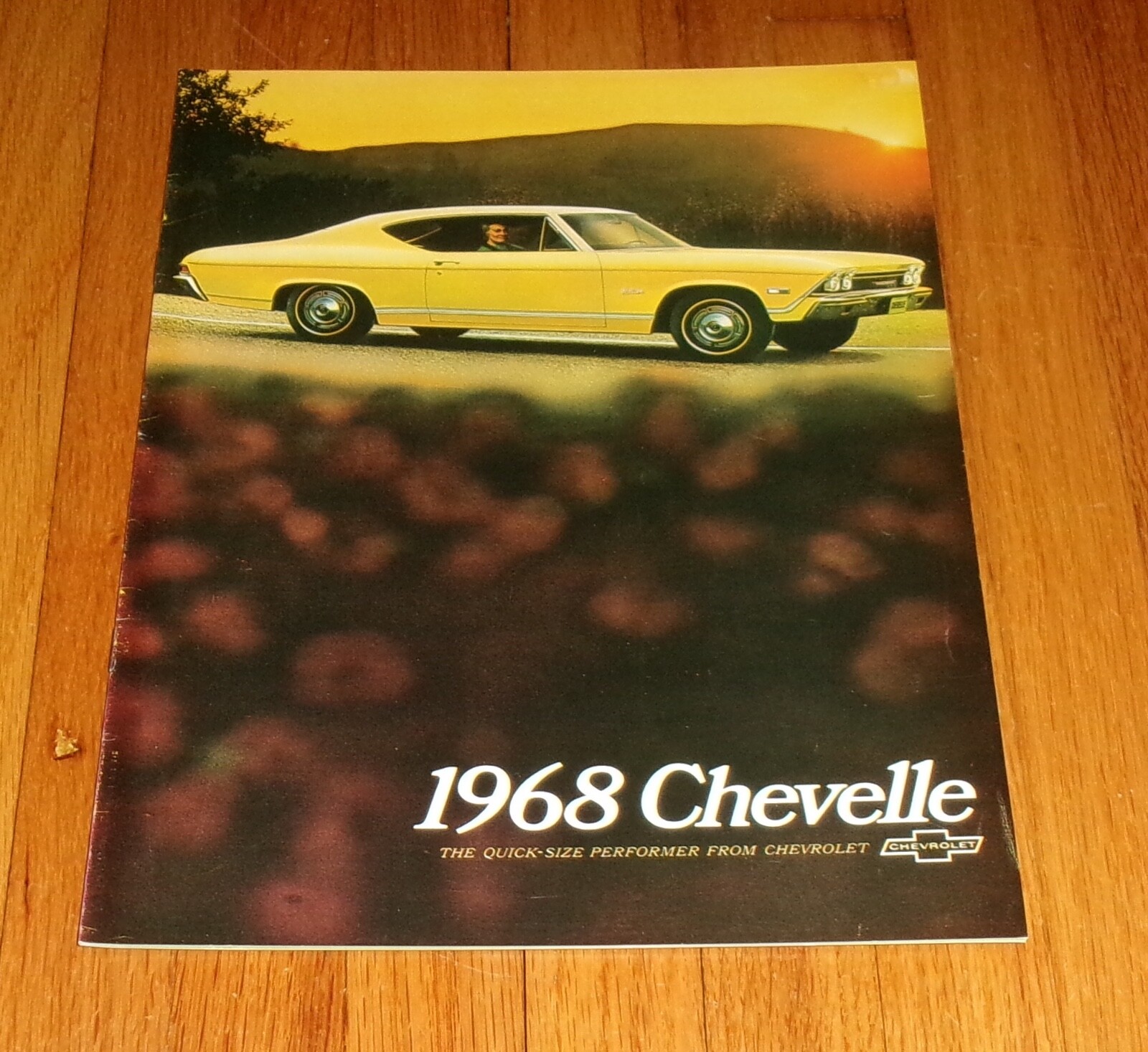 1968 Chevrolet Chevelle Sales Brochure Catalog Chevy SS 396 Malibu | eBay