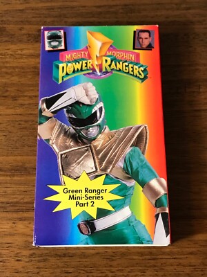 POWER RANGERS ~ GREEN RANGER MINI SERIES PART II ~ VHS ~ 1994 | eBay