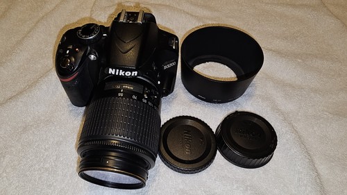 Nikon D3200 camera with 55-200mm Nikkor Lens & Extras PRE-OWNED | eBay
