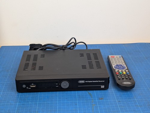 Ross HD Satellite Receiver Set Top Box DVB HDMI SCART Remote Control ...