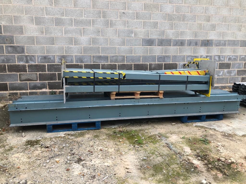Mezzanine Floor 28m x 5m 3.3m Hight 5m x 4m Grids Mezz Purlins RSJ ...